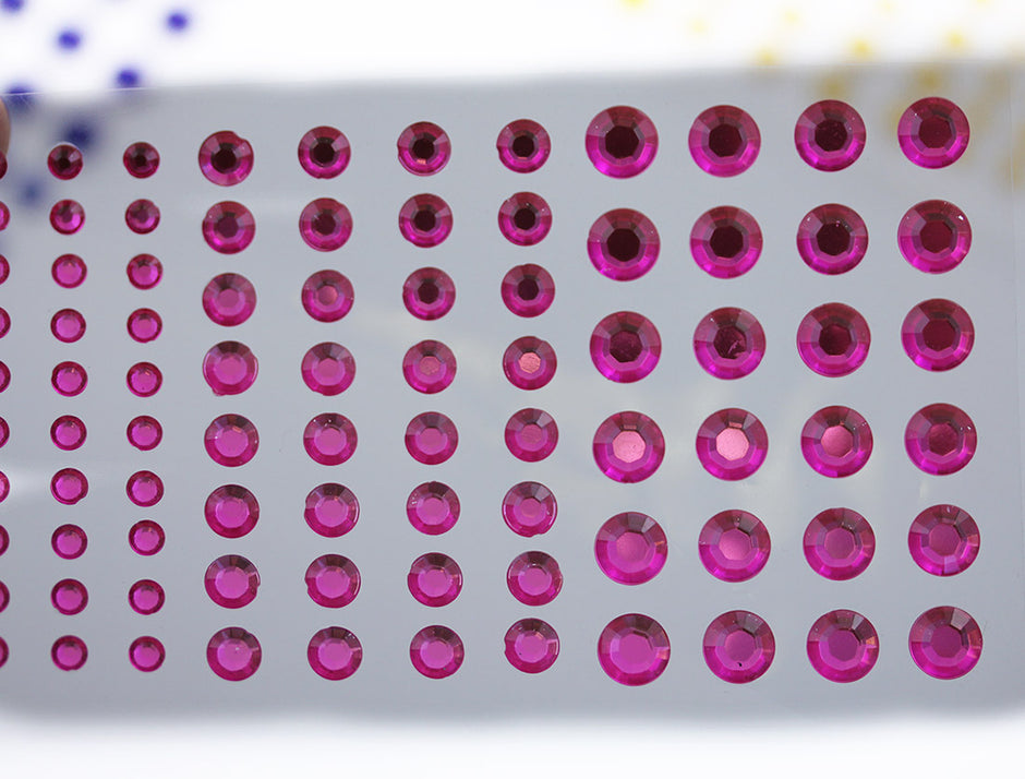 Stick On Gems Self Adhesive Rhinestones Lead Free Safe For Skin ...